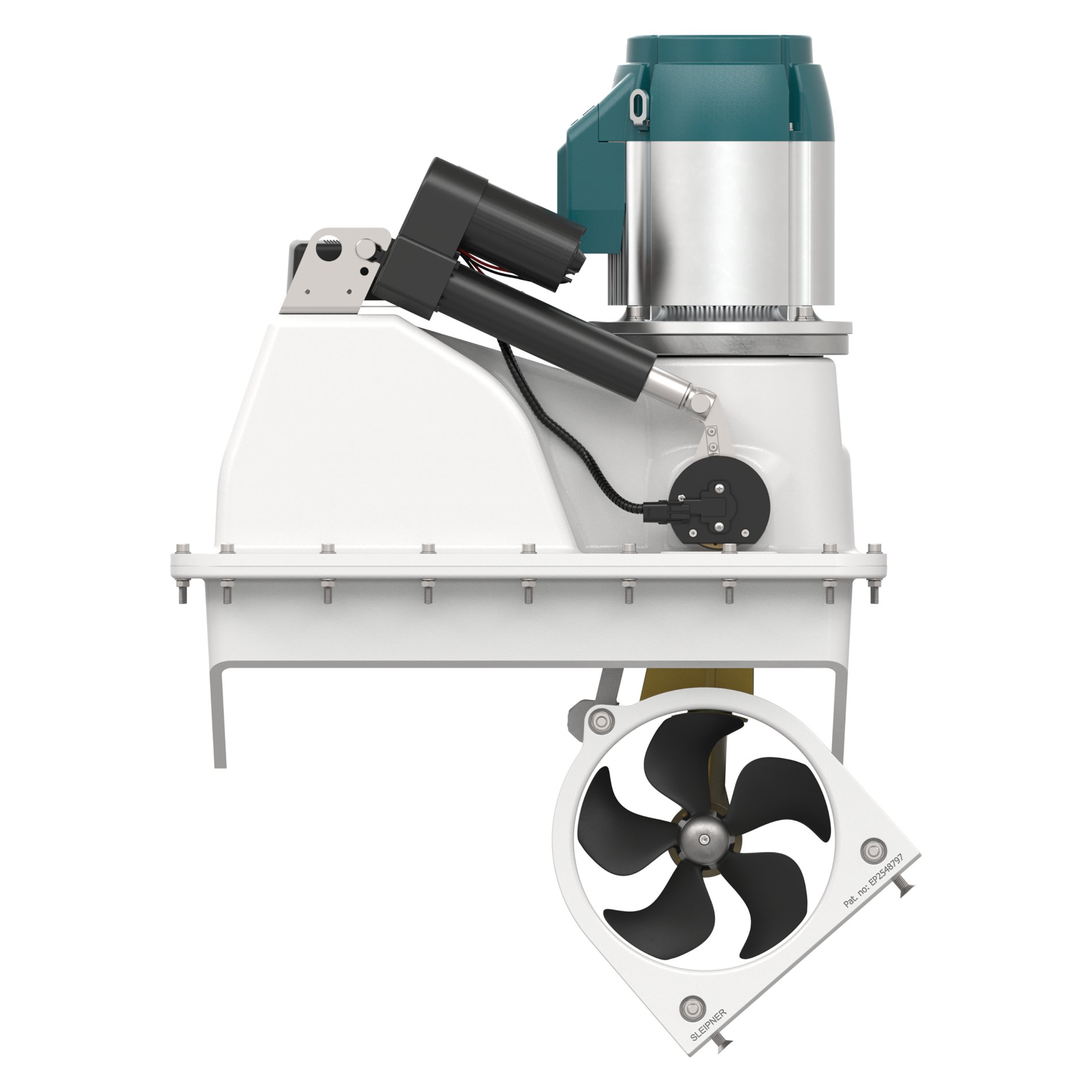 ERV130 eVision retract bow/stern thruster 48V - Sleipner Group